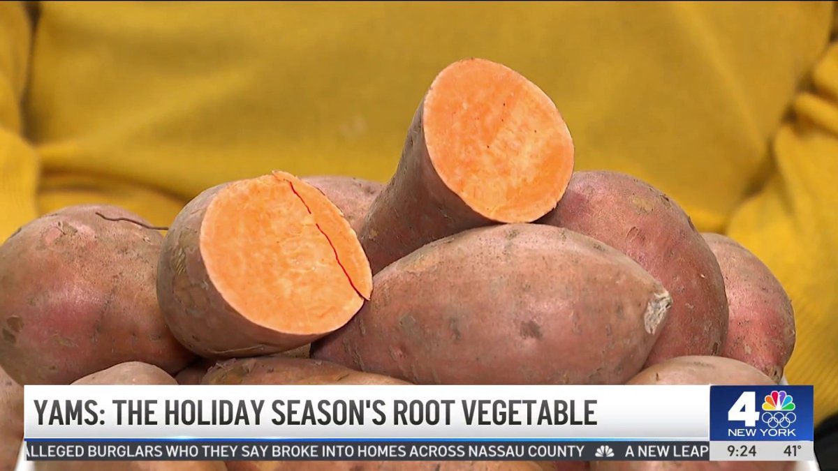 Yams: The holiday season’s root vegetable – NBC New York