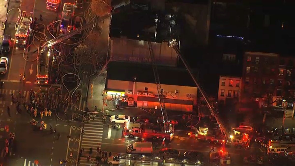 Fire breaks out at East Harlem beer garden and restaurant – NBC New York