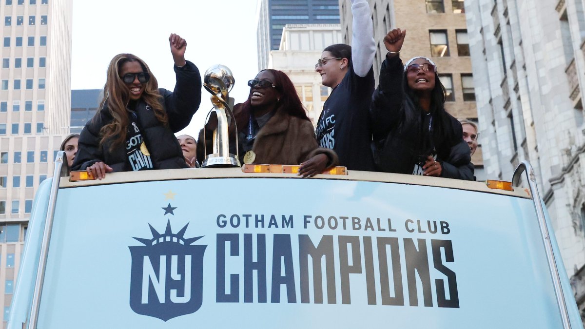 NYC celebrates Gotham FC’s historic NWSL Championship win – NBC New York
