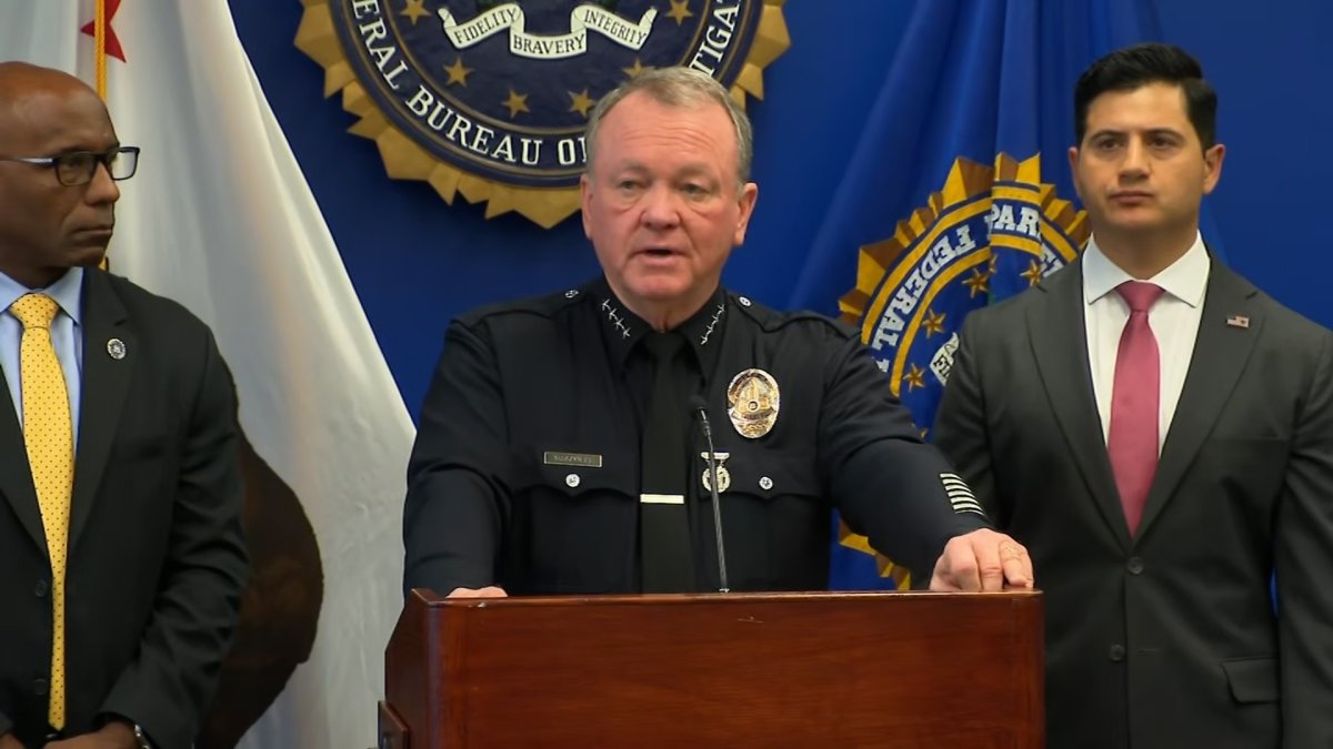 Watch LAPD Chief Jim McDonnell discuss latest in Reiner case – NBC New York