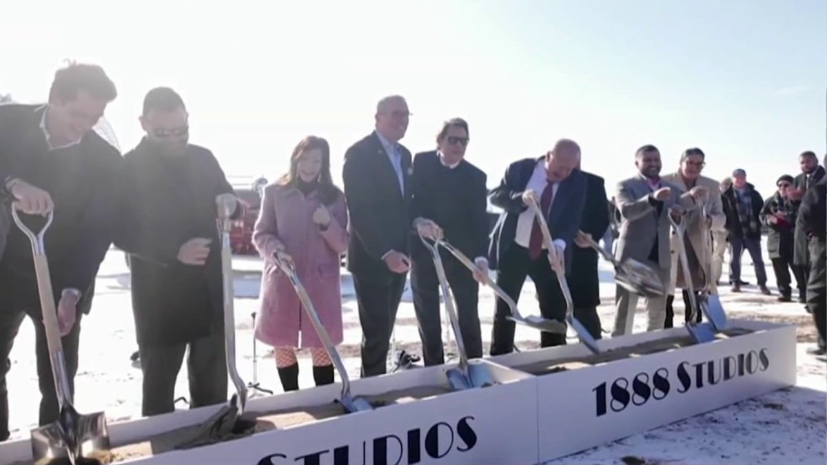 Groundbreaking for 1888 Studios in NJ, the largest TV and film facility ...