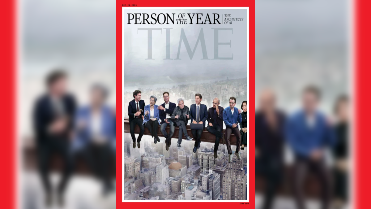 Time magazine’s 2025 Person of the Year: The architects of AI – NBC New ...
