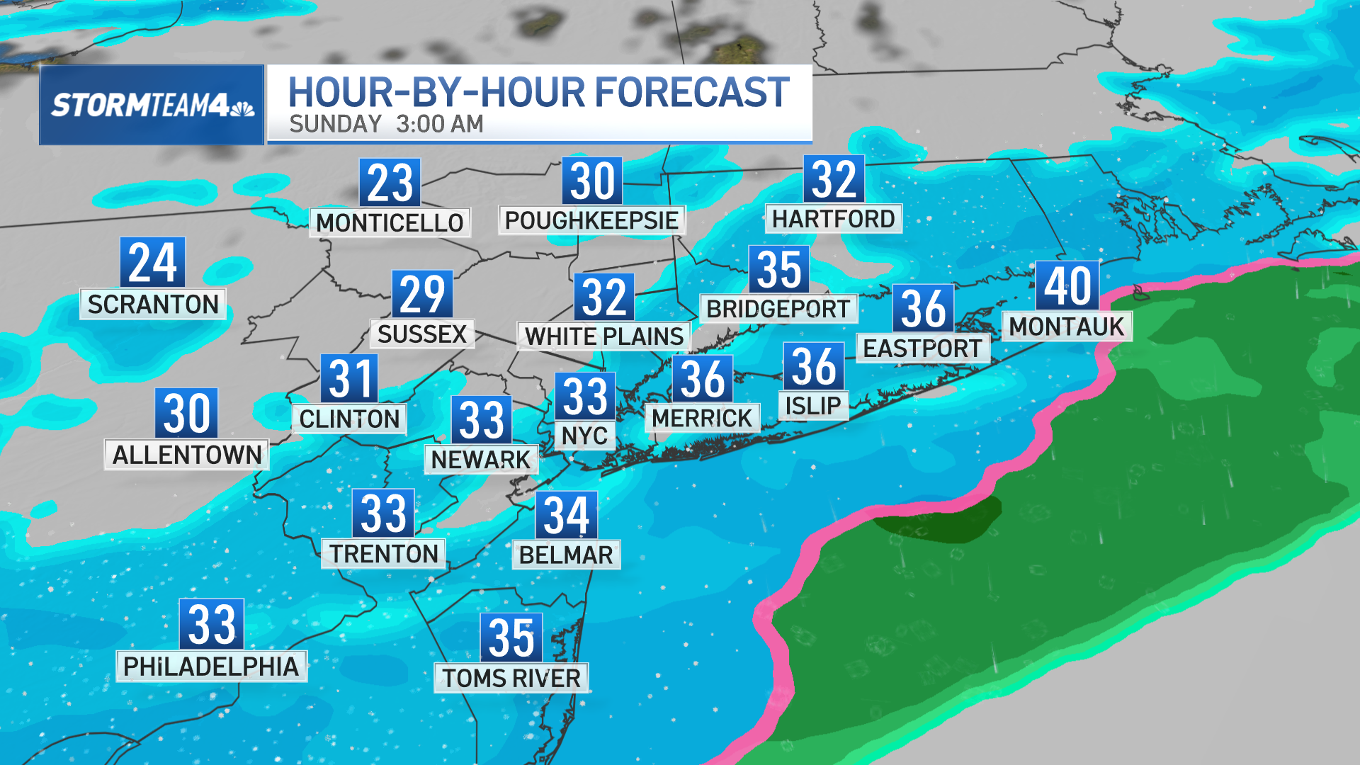 NYC to get first snow: See forecast, timeline, expected totals – NBC ...