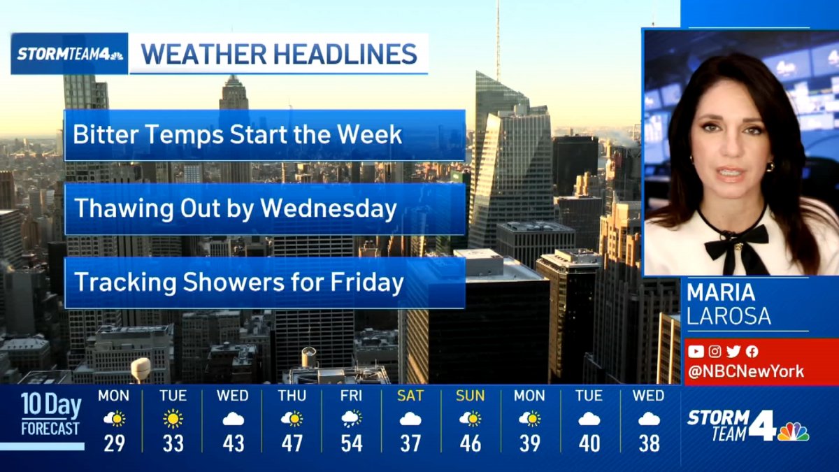 Latest Forecast From Storm Team 4 – NBC New York