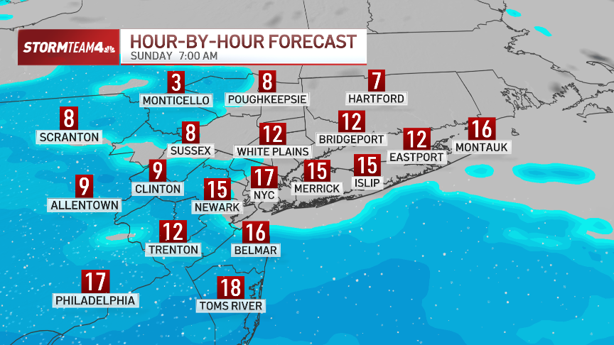 When will snow start, and how long will it last? See hourly radar – NBC ...