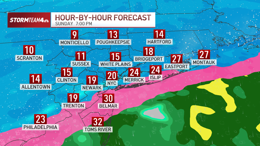 When will snow start, and how long will it last? See hourly radar – NBC ...