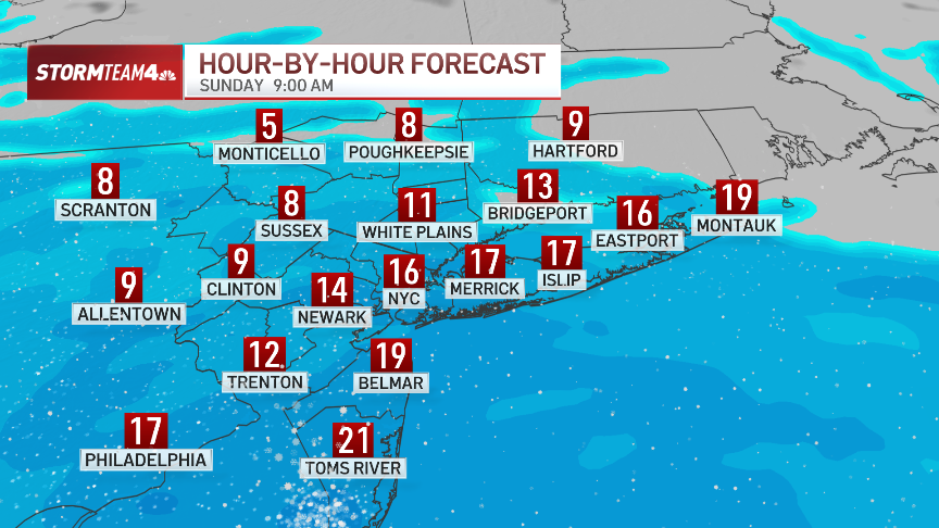 When will snow start, and how long will it last? See hourly radar – NBC ...