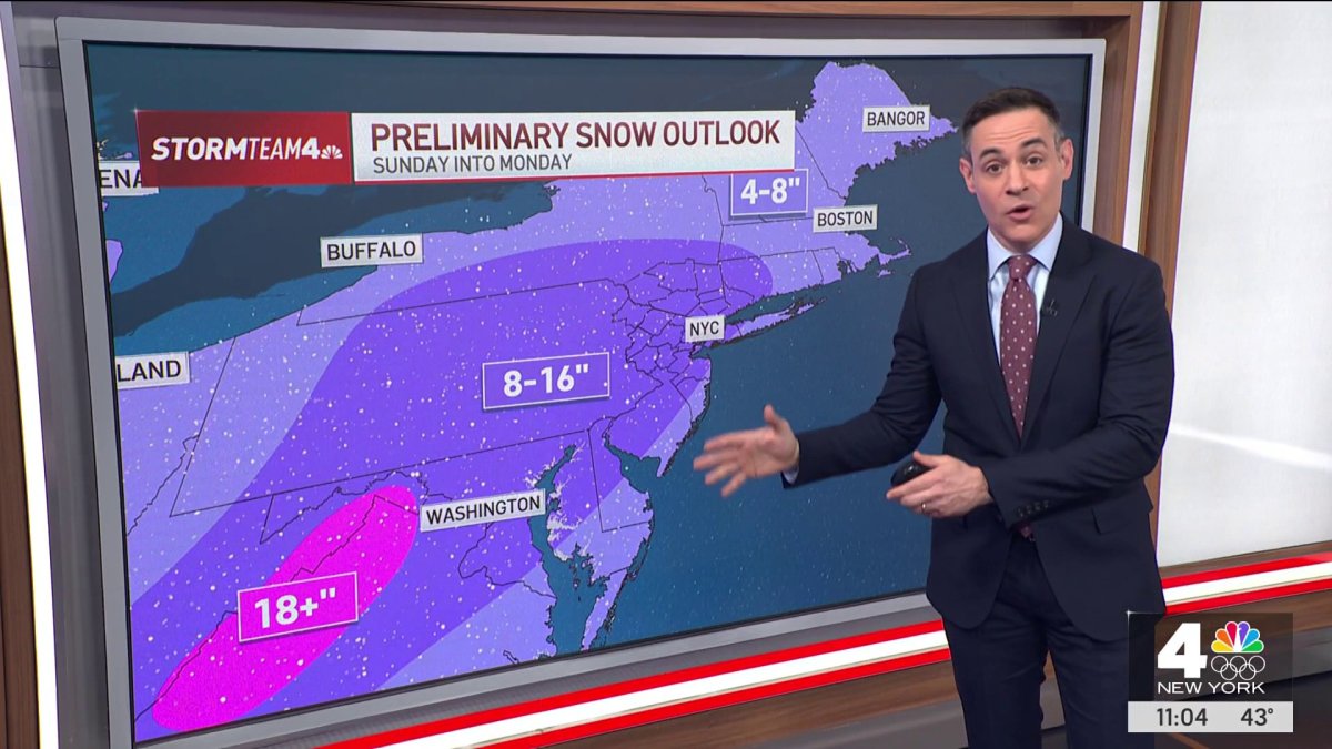 New forecast for upcoming winter storm: what we know – NBC New York
