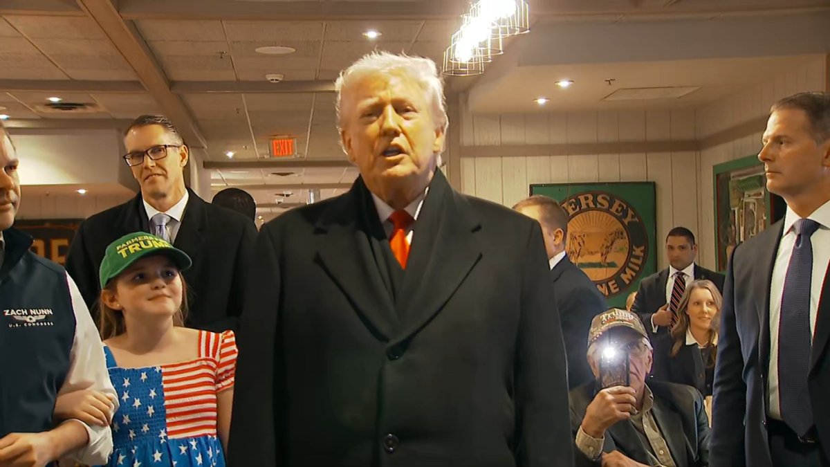 Watch President Donald Trump discuss killing of Alex Pretti – NBC New York