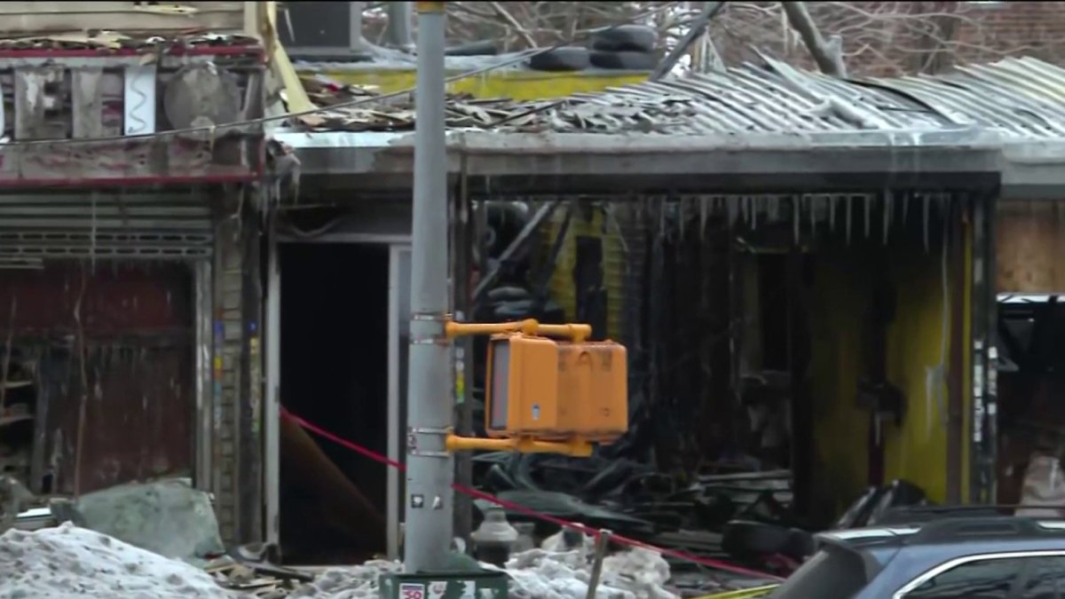 NYC deli fire spreads to nearby apartments amid deep freeze – NBC New York