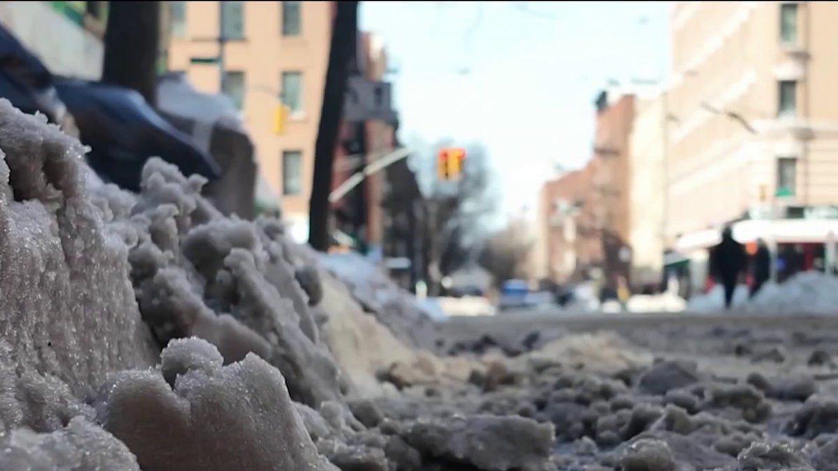 It was beautiful at first. But snow in NYC quickly turns ugly, messy ...
