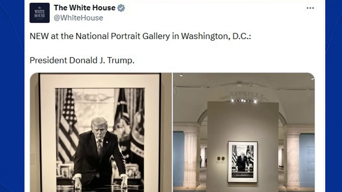 National Portrait Gallery removes Trump impeachment reference – NBC New ...