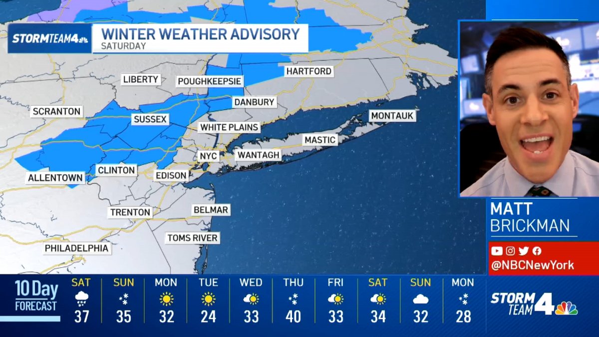 Latest Forecast From Storm Team 4 – NBC New York