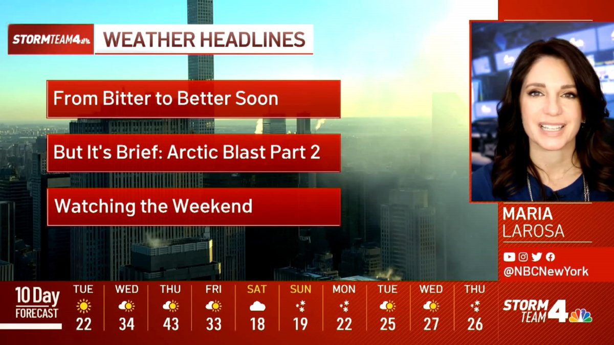 Latest Forecast From Storm Team 4 – NBC New York