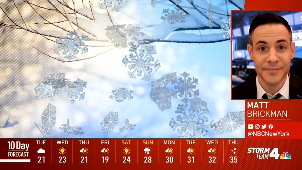 Latest Forecast From Storm Team 4 – NBC New York