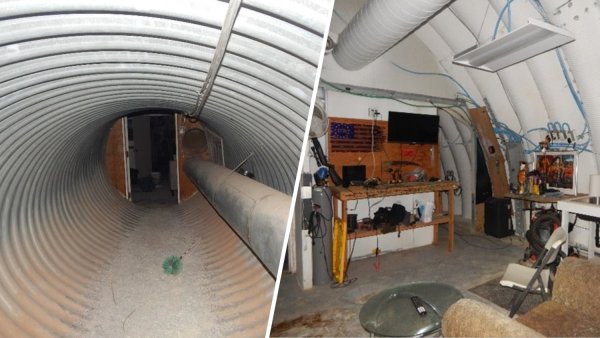 Secret bunker, weapons discovered in Northern California – NBC New York