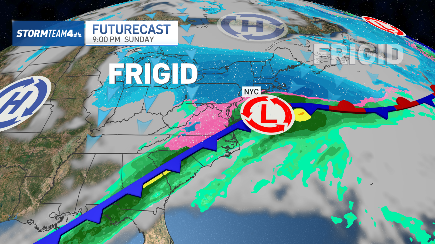 Winter storm watch: How much snow, timing and more to know – NBC New York