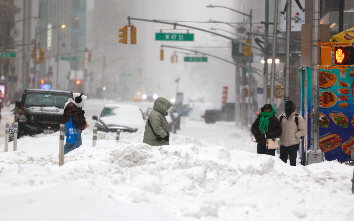 SNOW TOTALS MAP: How much snow did we get in NYC? Check totals – NBC ...