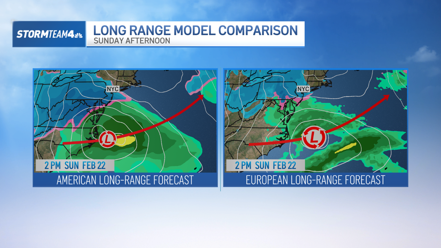Snowstorm in NYC this weekend? What the models are saying now – NBC New ...