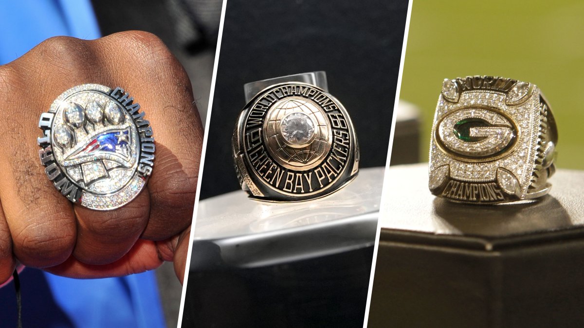 Looking back at pictures of every Super Bowl ring ever made – NBC New York