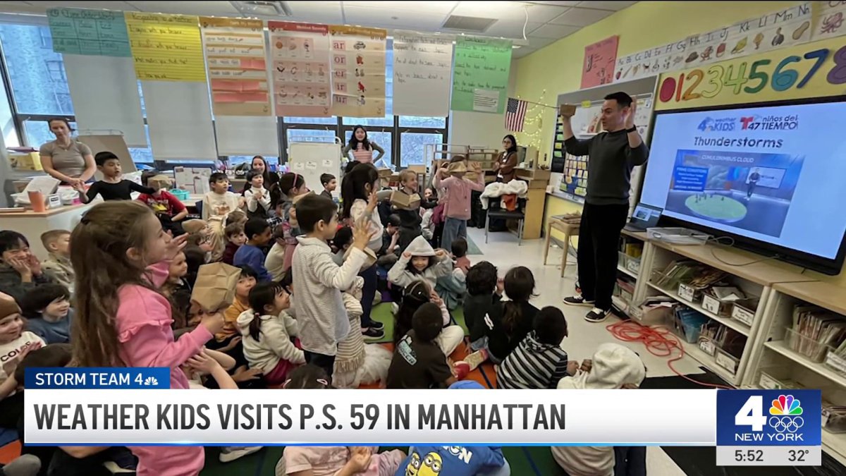 Weather Kids Goes to PS 59 in Manhattan – NBC New York