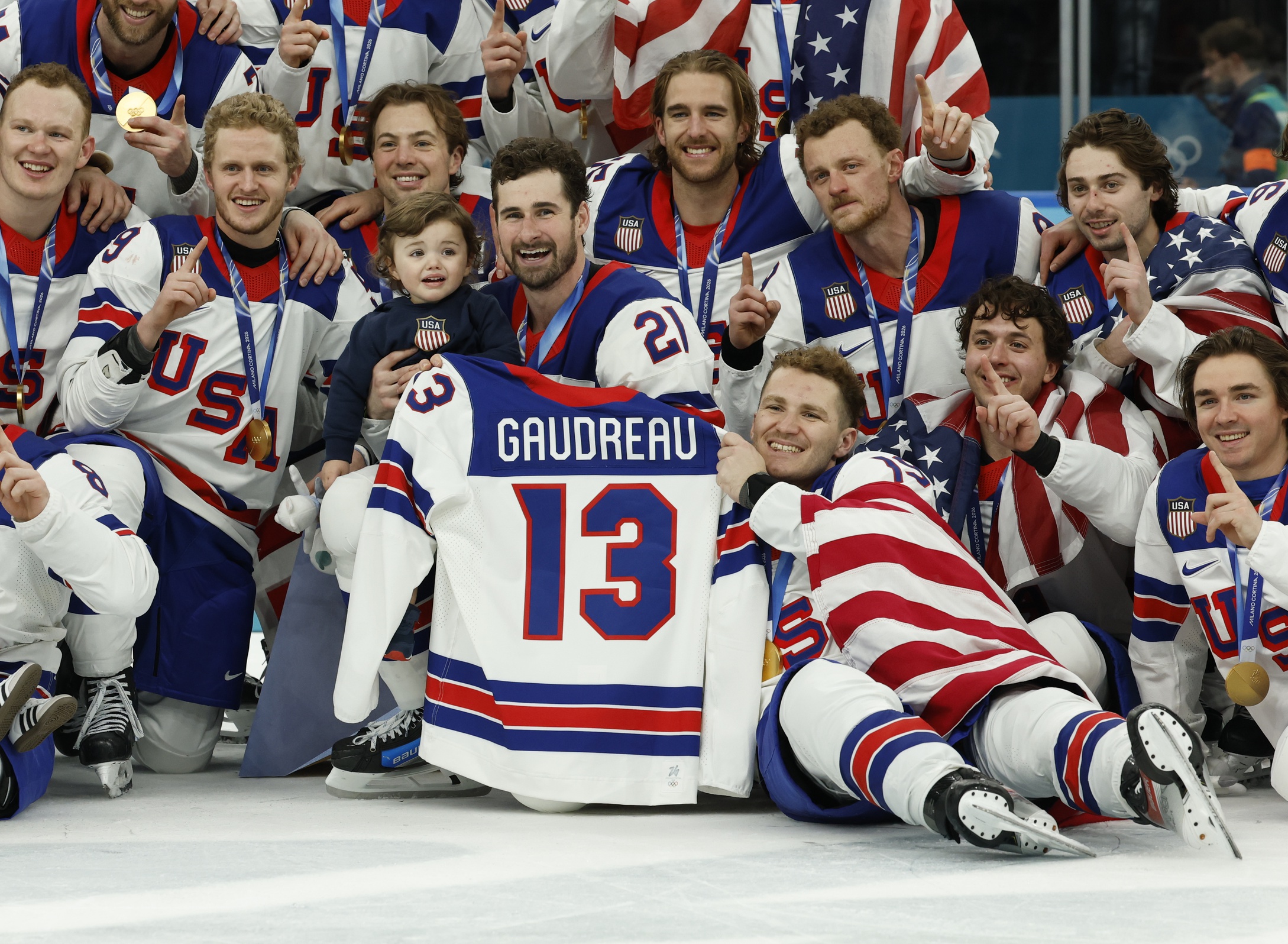 Team USA honors Johnny Gaudreau during gold medal win celebration – NBC ...