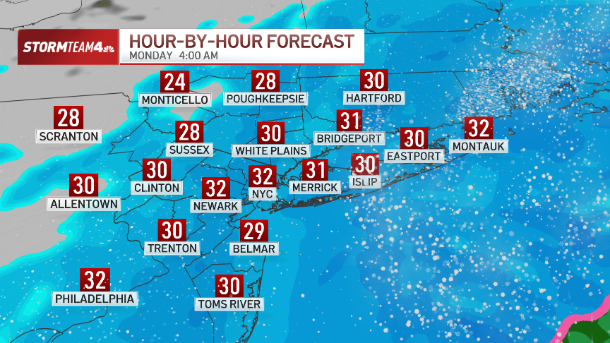 When will the snow start? See hourly radar for today’s blizzard – NBC ...