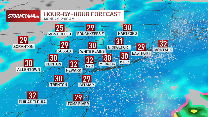 When will the snow start? See hourly radar for today’s blizzard – NBC ...