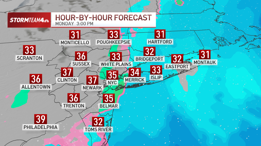 When will the snow end? See hourly radar for today’s blizzard – NBC New ...