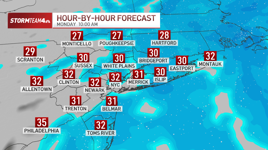 When will the snow start? See hourly radar for today’s blizzard – NBC ...