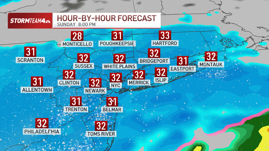 When will the snow start? See hourly radar for today’s blizzard – NBC ...