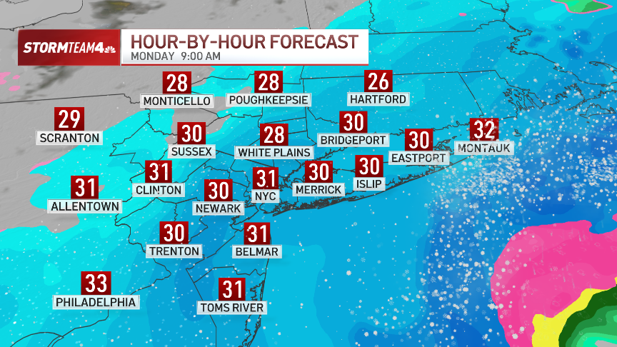 When will the snow end? See hourly radar for today’s blizzard – NBC New ...