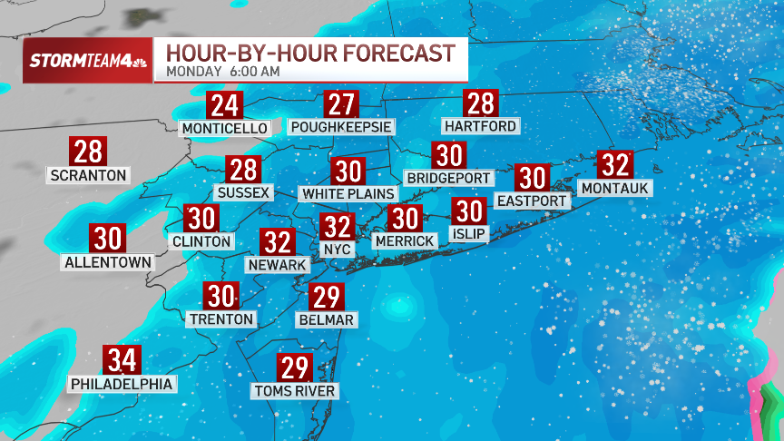 When will the snow start? See hourly radar for today’s blizzard – NBC ...