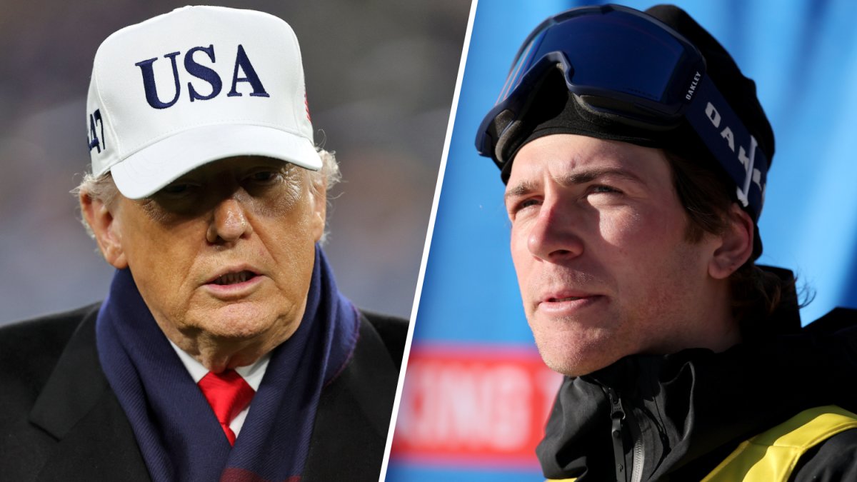 Trump rips Olympian Hunter Hess for comments on representing U.S. – NBC ...