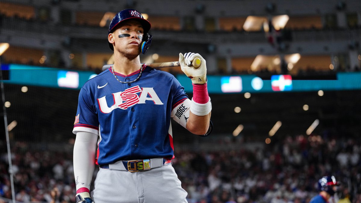 Aaron Judge takes World Baseball Classic crowd over World Series – NBC ...
