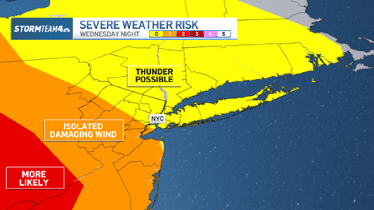 Storms follow record highs, then cold brings possible snow – NBC New York
