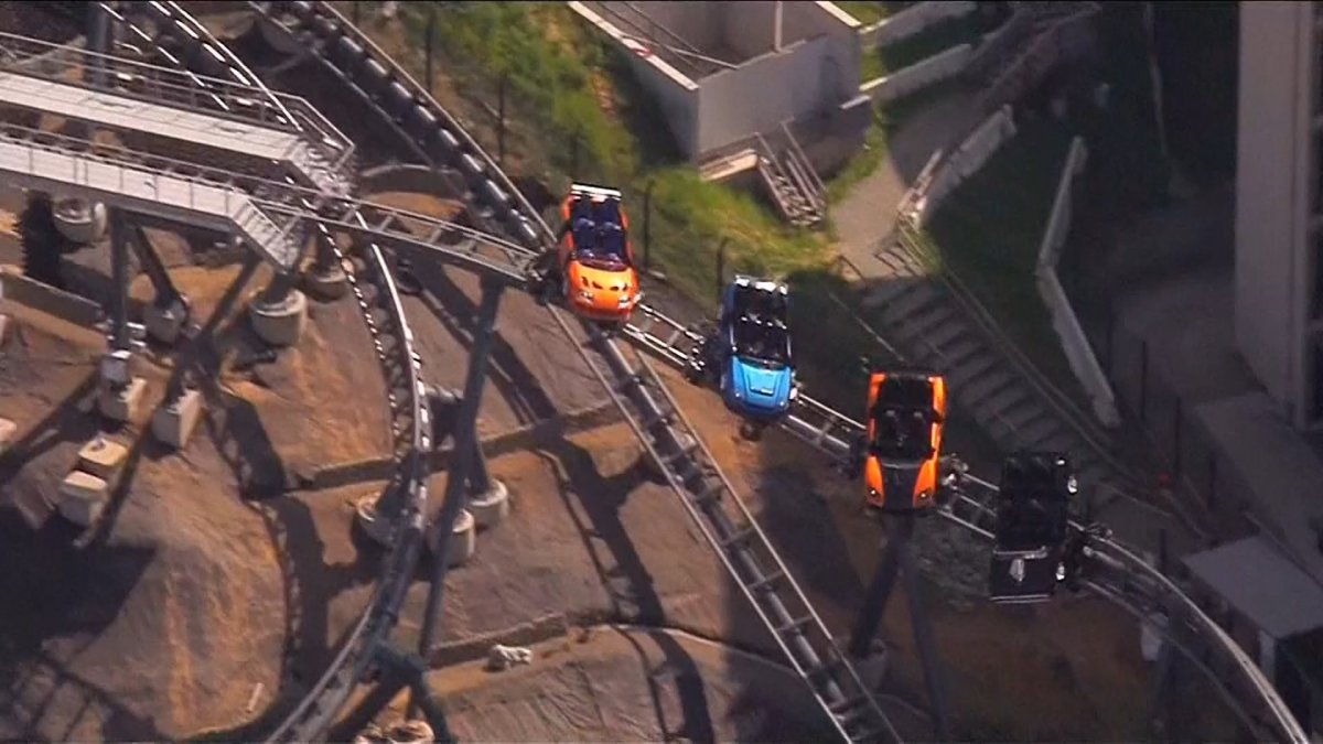 New ‘Fast & Furious’ roller coaster spotted testing at Universal ...