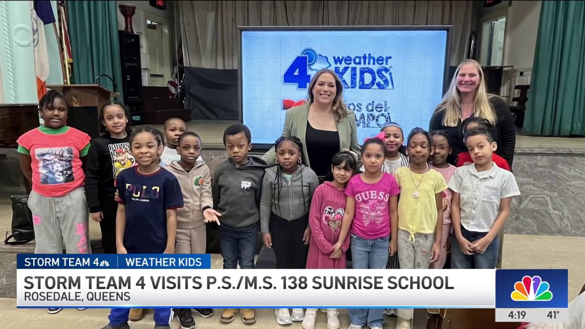 Storm Team 4’s Violeta Yas Visits Rosedale Queens – NBC New York