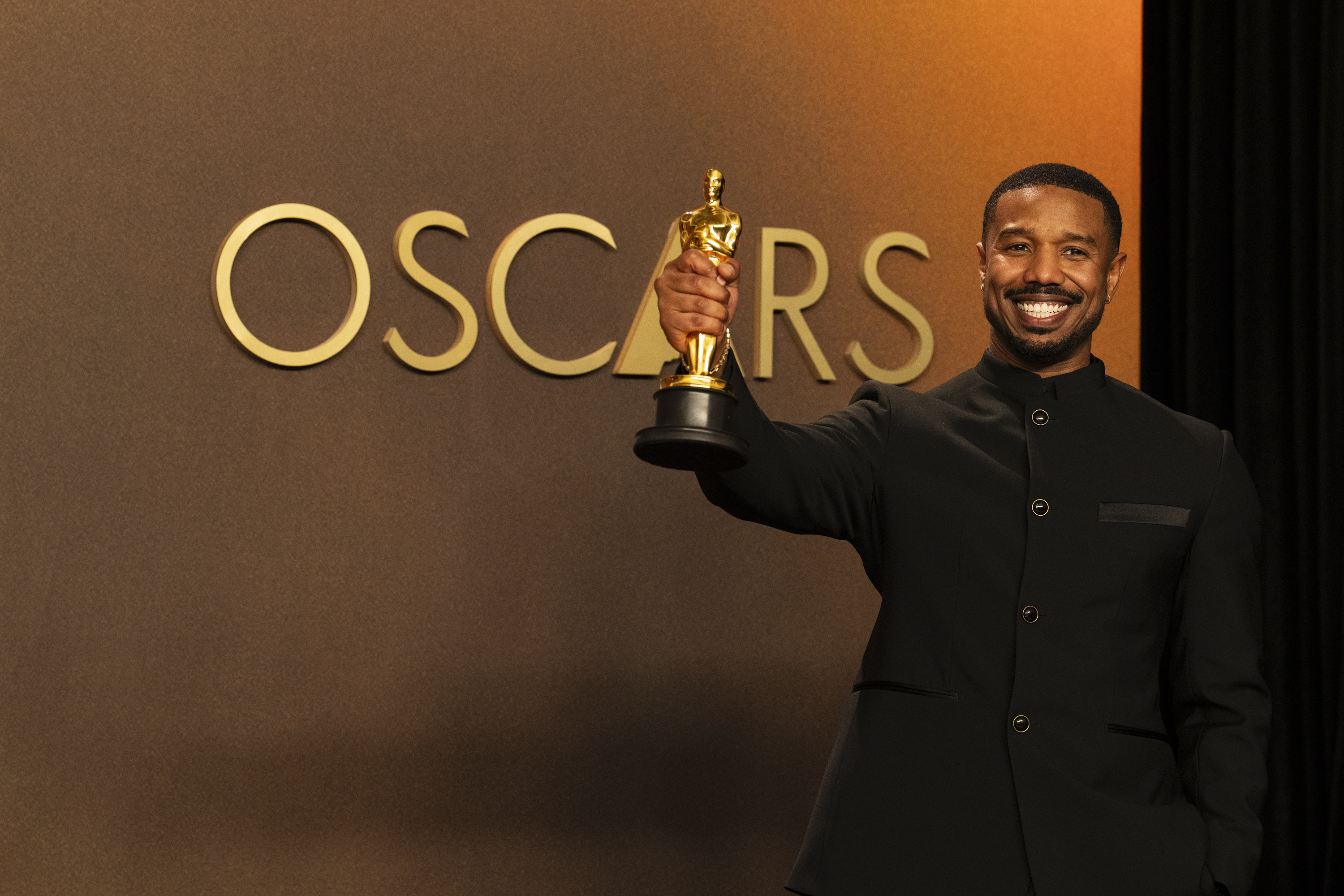 Michael B. Jordan gets first Oscar with best actor win for ‘Sinners ...