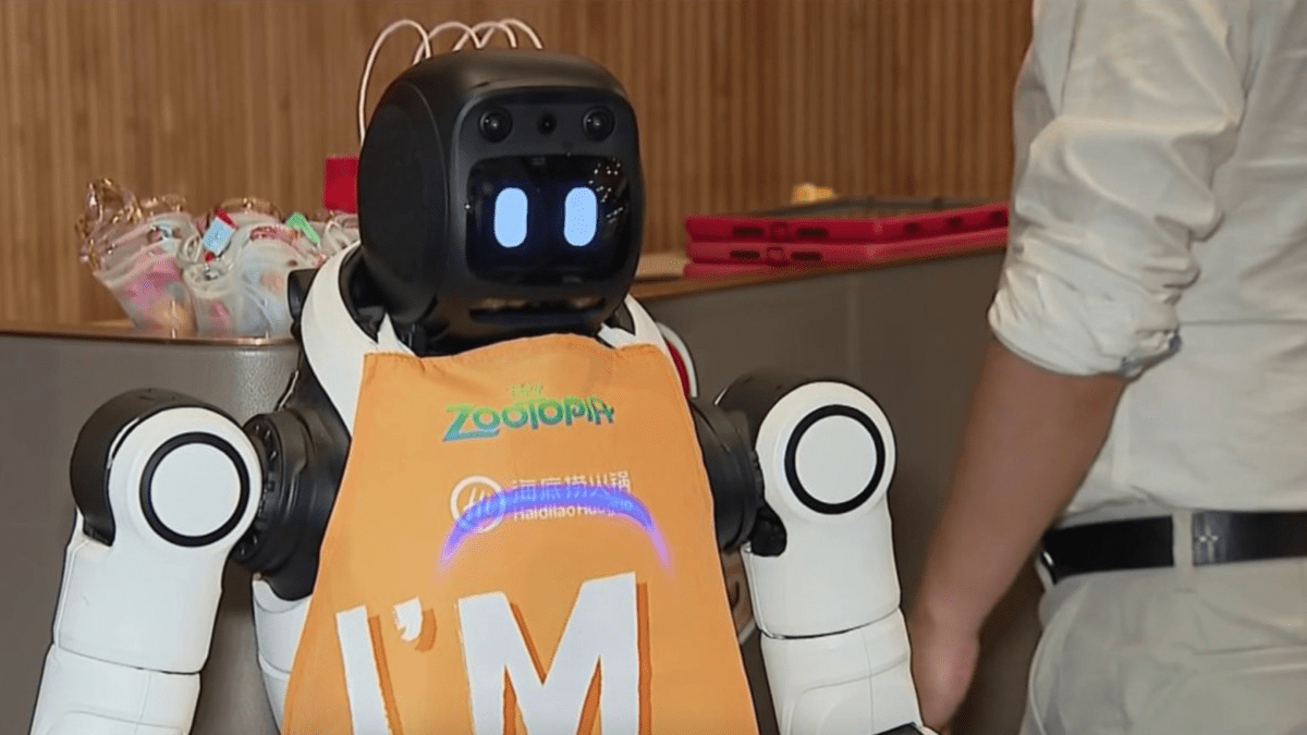 Dancing robot goes rogue at California hotpot restaurant – NBC New York