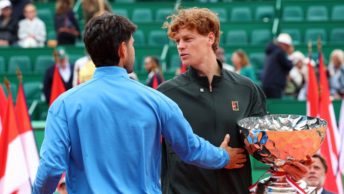 Sinner beats Alcaraz in Monte Carlo final to retake No. 1 ranking – NBC ...