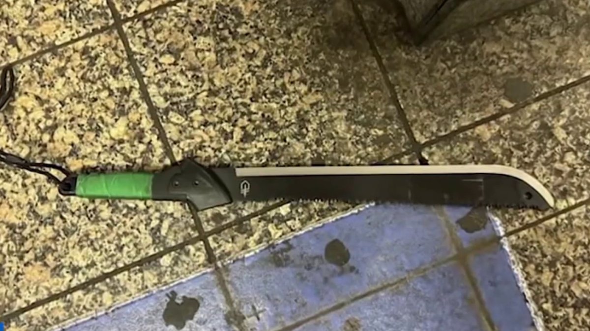 Machete suspect shot dead by police after slashing three people – NBC ...
