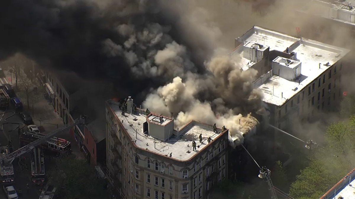 At least 1 killed in fire at Bronx apartment building,: Officials – NBC ...