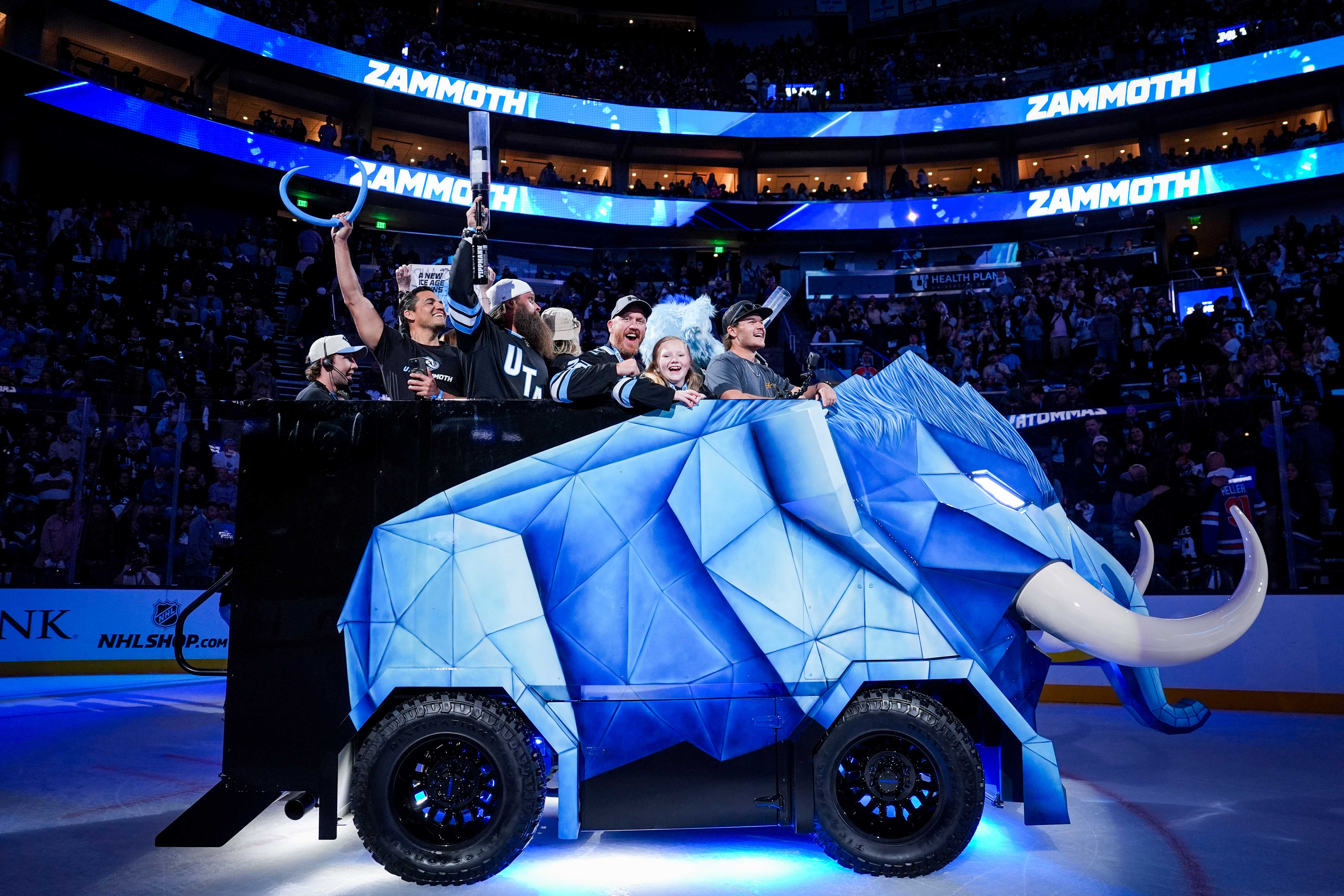 Meet the Zammoth: Utah Mammoth unveil NHL’s coolest zamboni – NBC New York