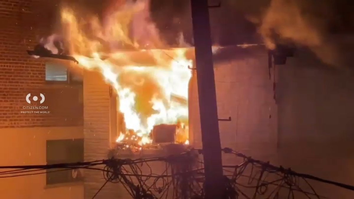 Woman in critical condition after raging house fire – NBC New York