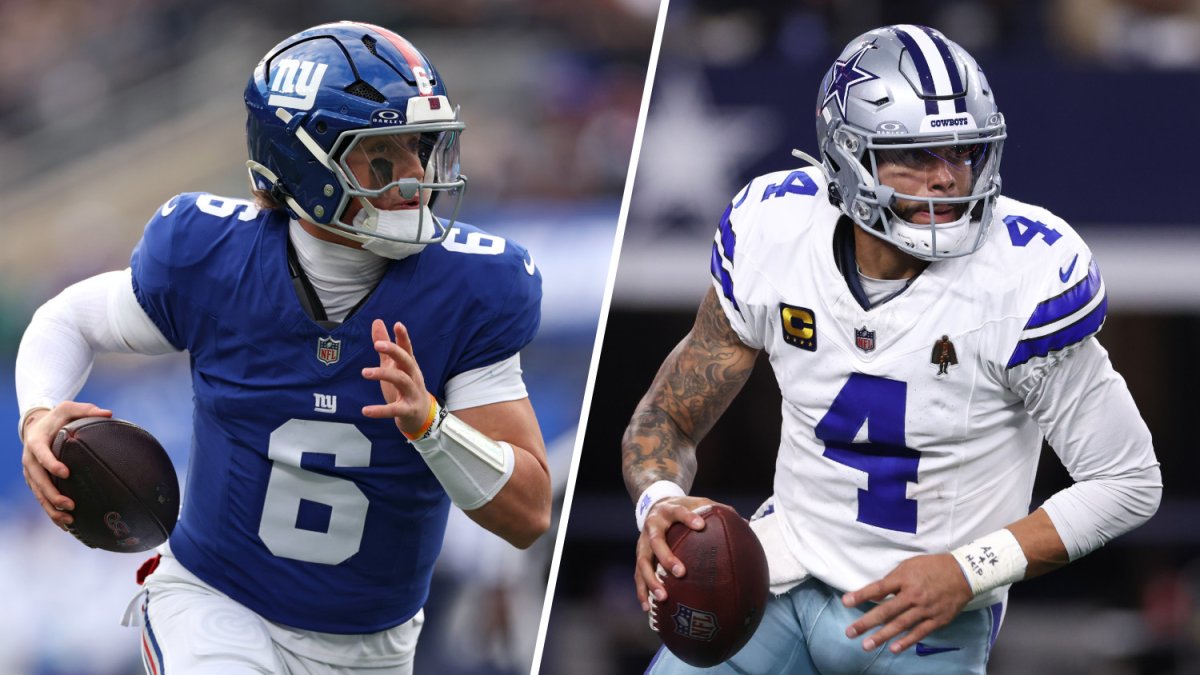 Giants and Cowboys will face off for Week 1 Sunday Night Football – NBC ...