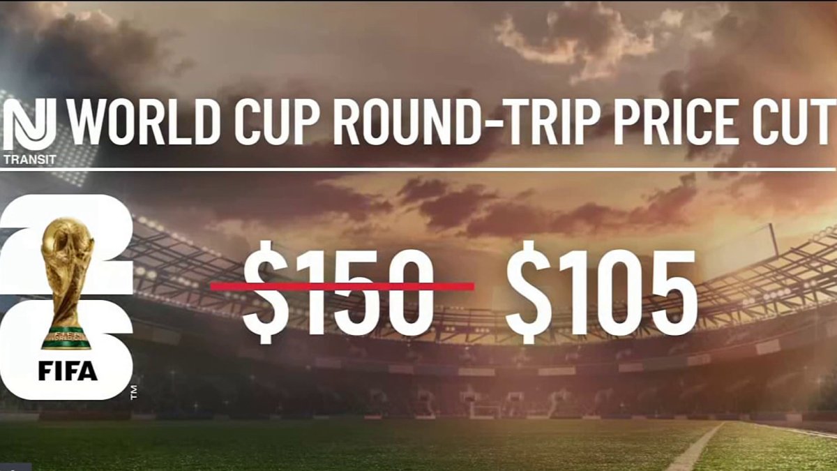 NJ Transit cuts price of World Cup rail tickets from $150 to $105 – NBC ...