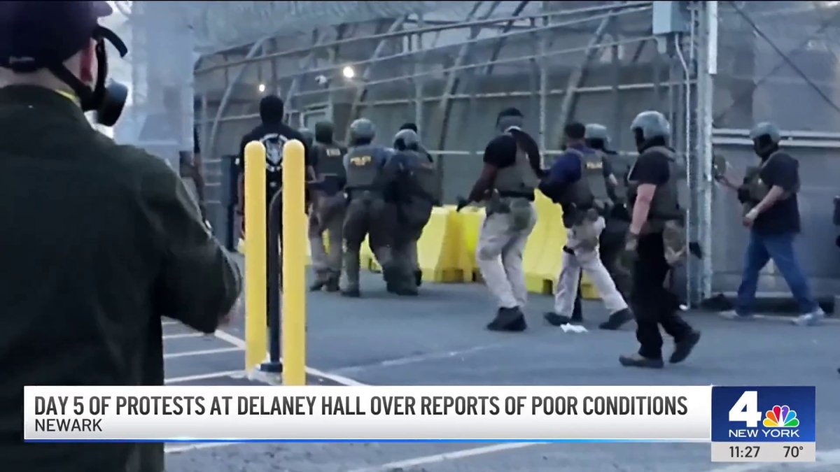 Protests continue at Delaney Hall over reports of poor conditions – NBC ...