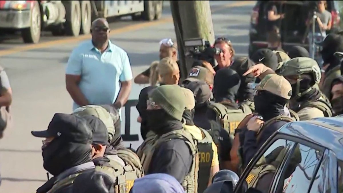 Protest continues for 7th day outside Delaney Hall ICE facility – NBC ...