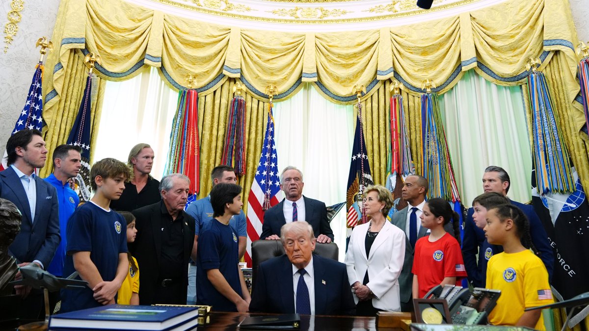 Presidential Physical Fitness Award revived by Donald Trump – NBC New York